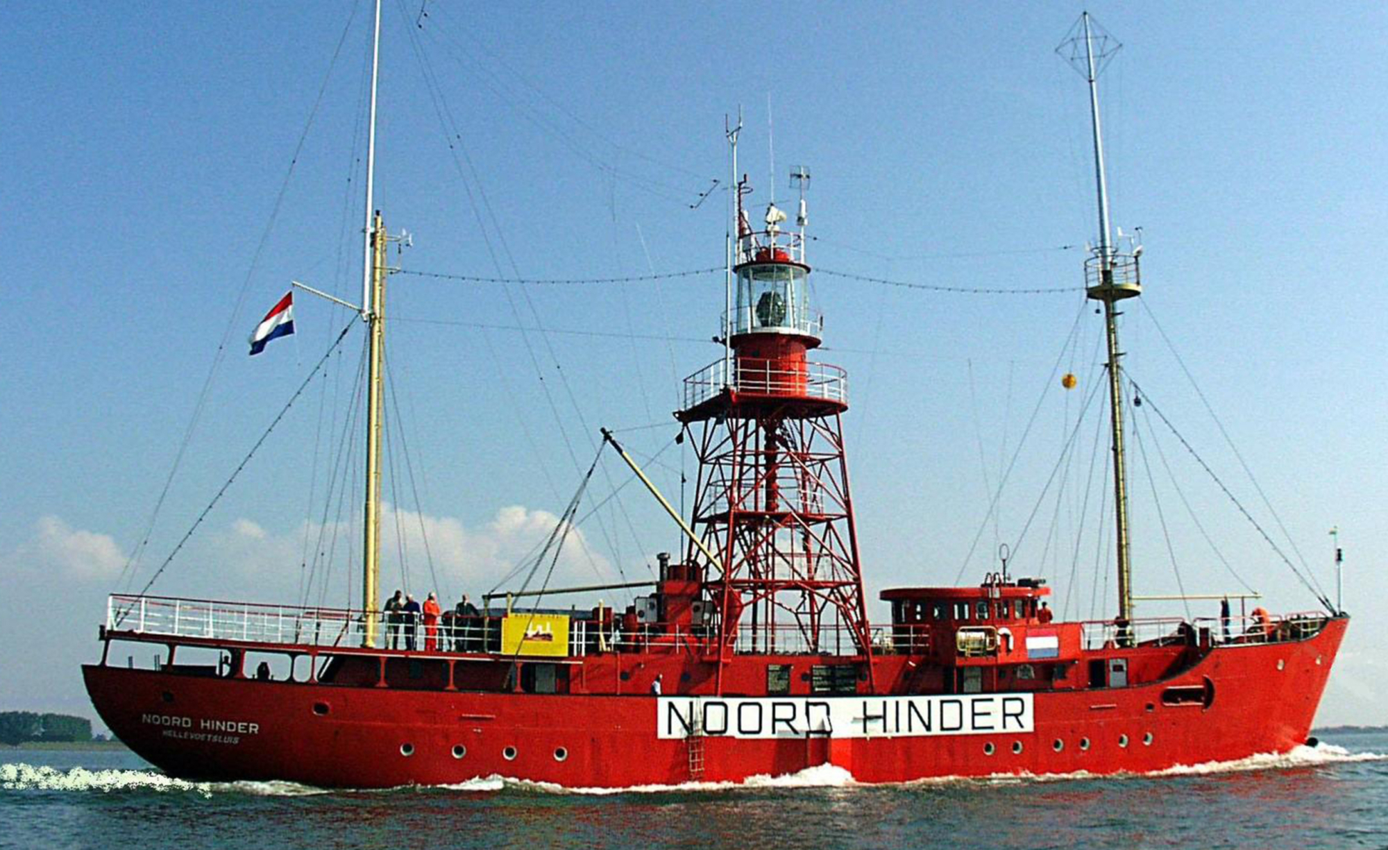 Lichtschip 12 Noord Hinder - Fortresse Holland